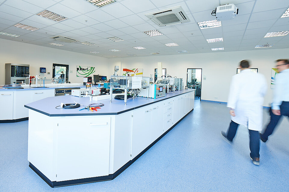 With our well-equipped technical center and in-house test laboratories ...